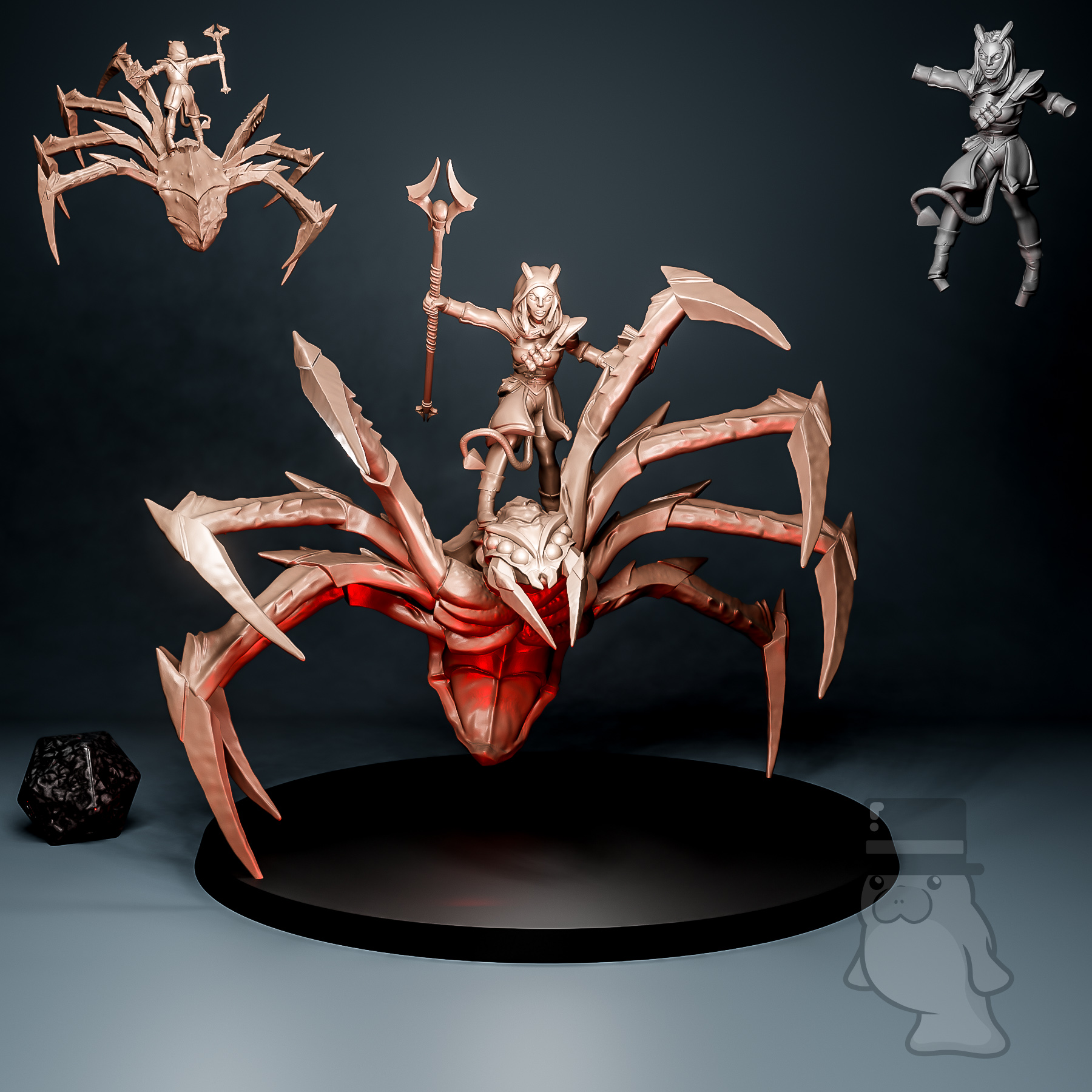 Spider Rider C - Blood Demons - Francesca Musumeci :: Mini Manatee New Zealand